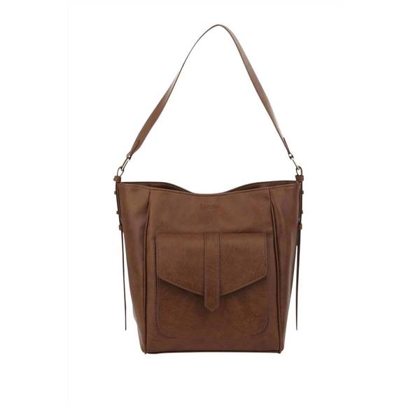 Kensie | Bags | New Kensie Womens Boho Bucket Bag In Cognac | Poshmark